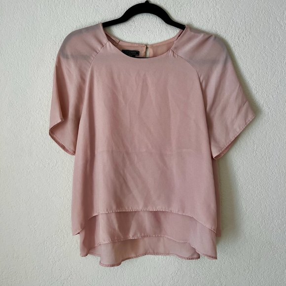 Metaphor | Tops | Metaphor Tiered Chiffon Blouse | Poshmark